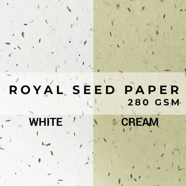 Square Seeded Paper Box | Pellacraft | Promotional Merchandise