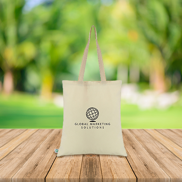 Natural 5oz Shopper 100% Organic Cotton Shopper | Pellacraft ...