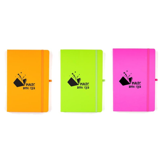 A5 Neon Mole Notebook | Pellacraft | Promotional Merchandise