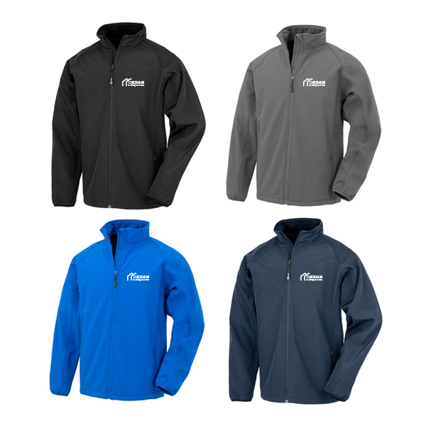 Men's Recycled 2 Layer Printable Softshell Jacket | Pellacraft ...