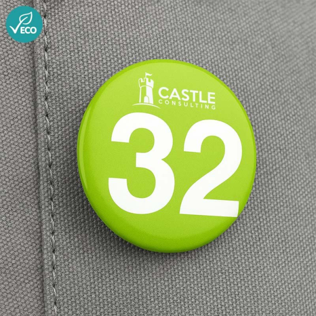 Button Badges 32mm | Pellacraft | Promotional Merchandise