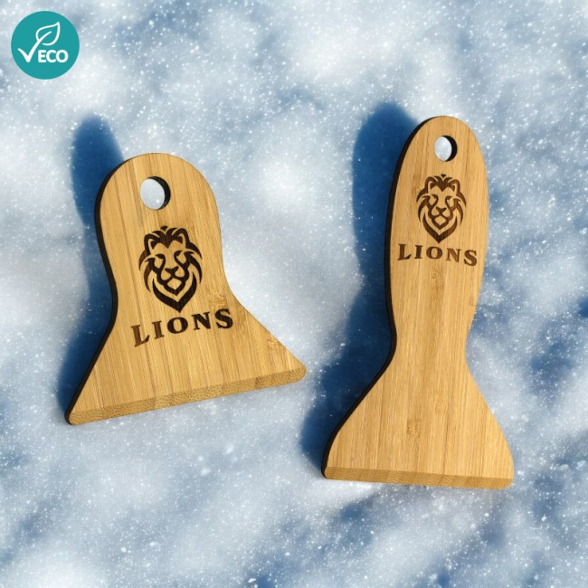 Bamboo Ice Scraper | Pellacraft | Promotional Merchandise