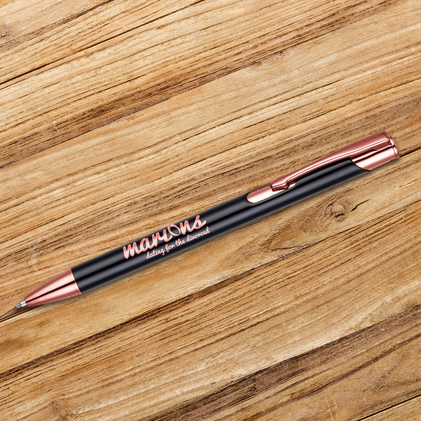 Beck Rose-Gold Metal Ball Pen | Pellacraft | Promotional Merchandise