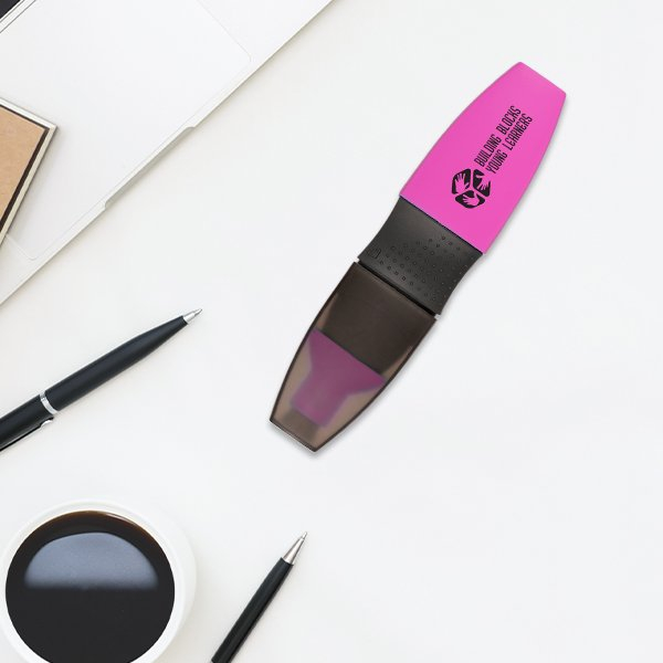 Neon Flat Capped Highlighter | Pellacraft | Promotional Merchandise