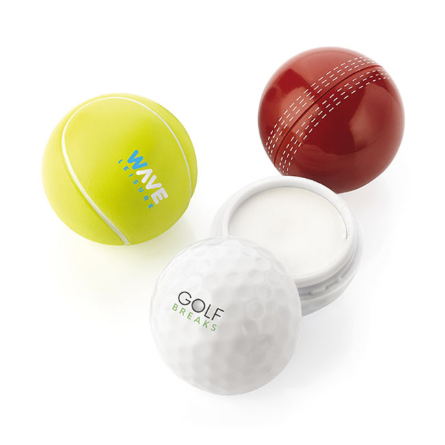 Sports Ball Shaped Sun Block | Pellacraft | Promotional Merchandise