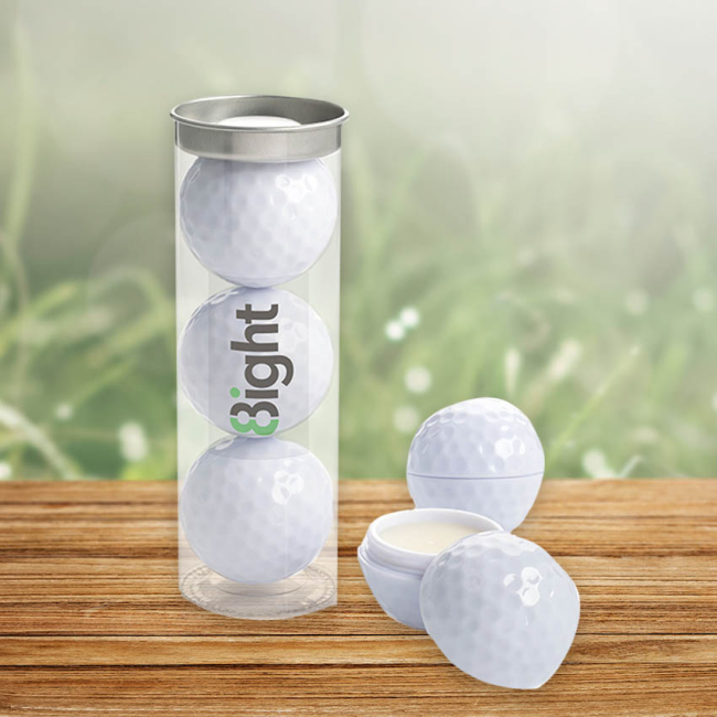 Set of 3 Golf Balls in a Tube | Pellacraft | Promotional Merchandise