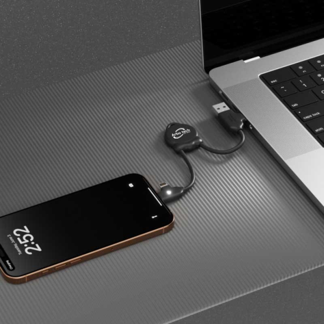 GRS Octo Mini Charging Cable | Pellacraft | Promotional Merchandise