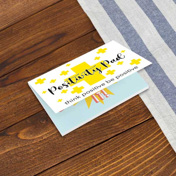 NoteStix® Positivity Pad in Card Cover | Pellacraft | Promotional ...