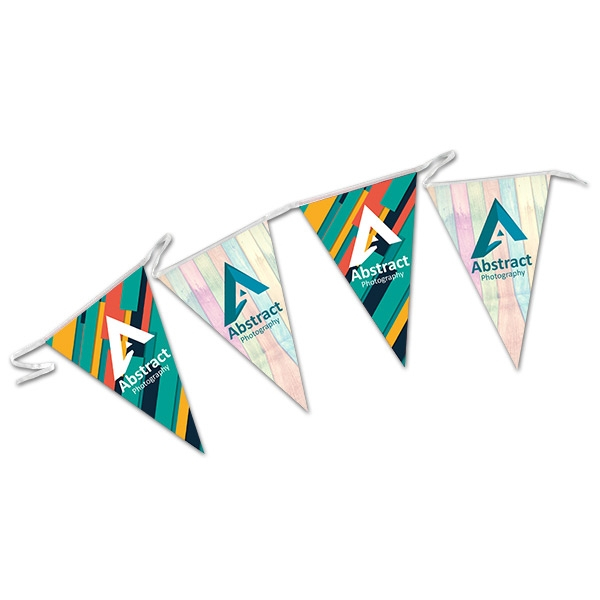 Triangular Showerproof Synthetic Bunting | Pellacraft | Promotional ...