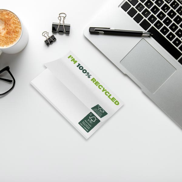 Sticky-Mate Recycled Sticky Notes 100 x 75mm | Pellacraft | Promotional ...