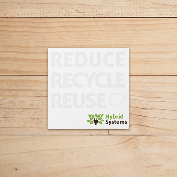 Sticky-Mate Recycled Sticky Notes 75 x 75mm | Pellacraft | Promotional ...