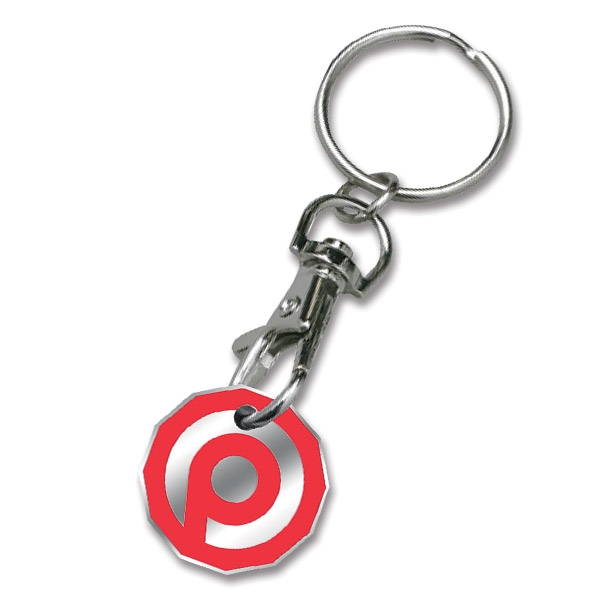 Printed Hard Enamel Trolley Coin | Pellacraft | Promotional Merchandise