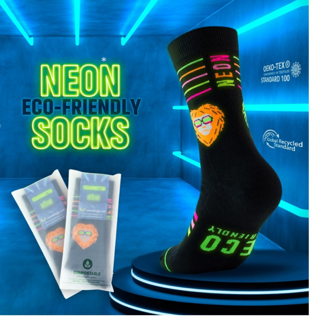 Neon Thermal Socks | Pellacraft | Promotional Merchandise