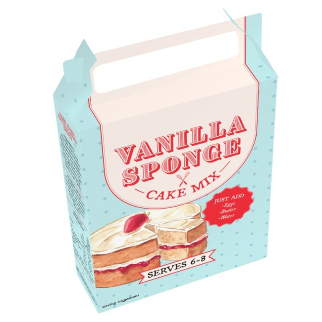 Cake Mix Box | Pellacraft | Promotional Merchandise