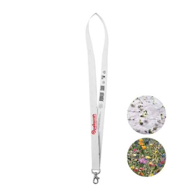 20mm Seeded Paper Lanyard. | Pellacraft | Promotional Merchandise